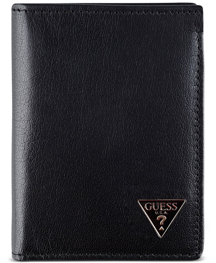 GUESS Men's Chavez Logo Fold Wallet - Macy's