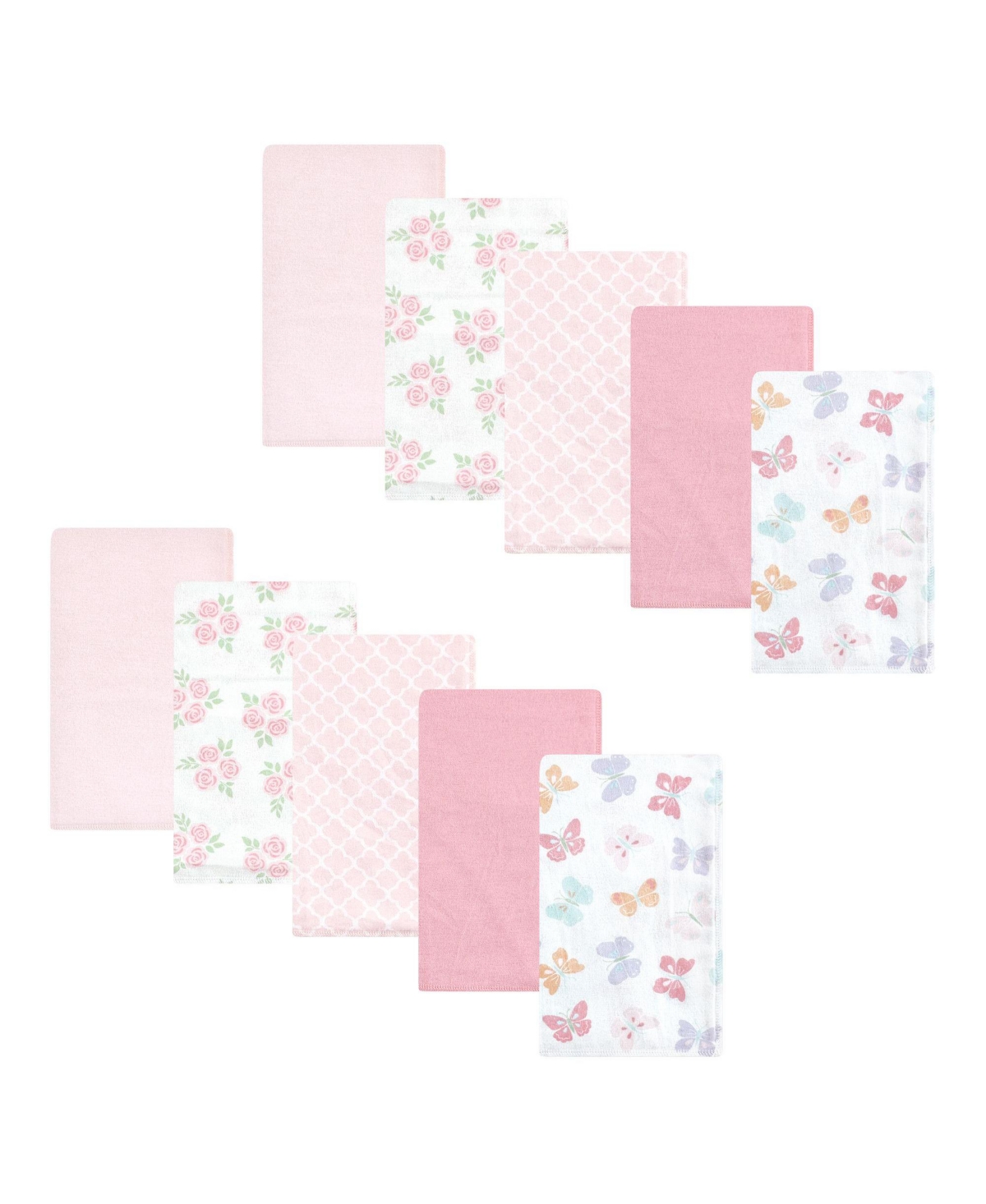 Click here for Hudson Baby Infant Girl Cotton Flannel Burp Cloths... prices