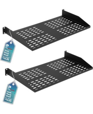 PROMASTER 2-Pack 19-Inch 1U Shelves: Universal Rack for 19'' Server ...