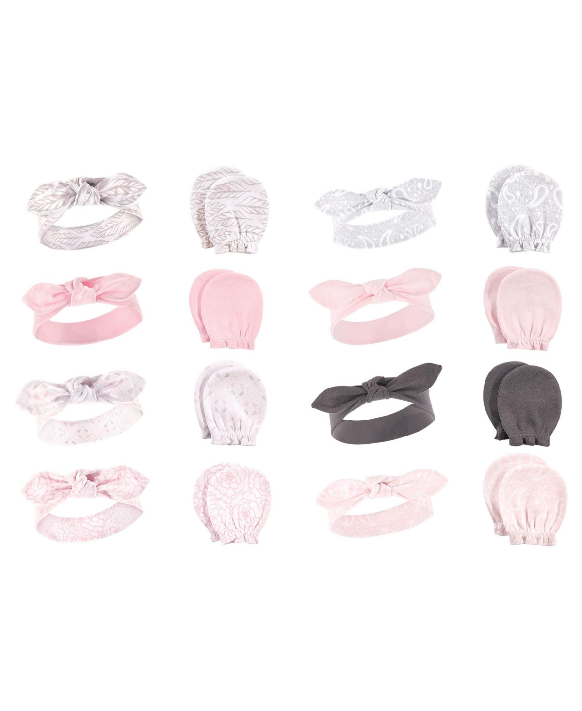 Click here for Hudson Baby Baby Girls Hudson 16Pc Headband and Sc... prices