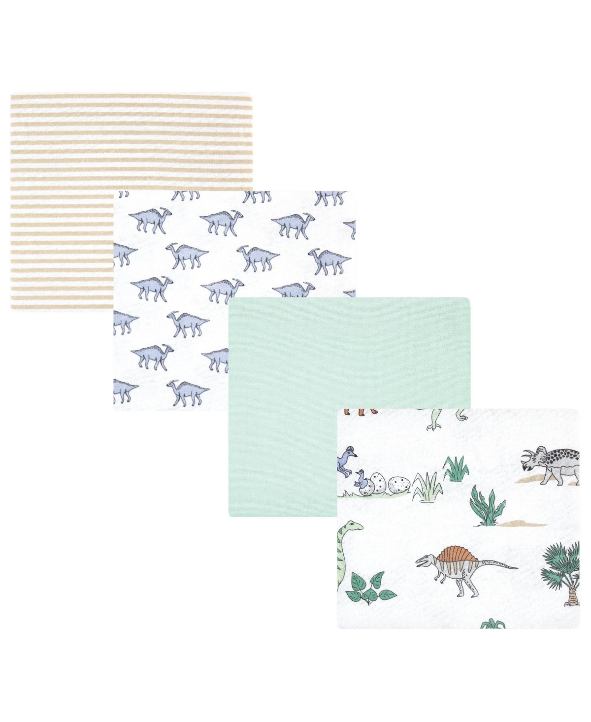 Click here for Hudson Baby Boys Soft 4 Piece Cotton-Poly Flannel... prices
