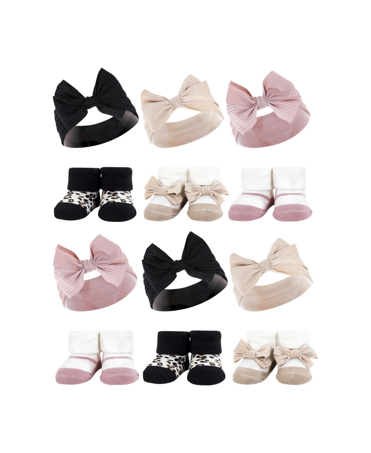 Click here for Hudson Baby Girls Soft Headband and Socks Giftset... prices