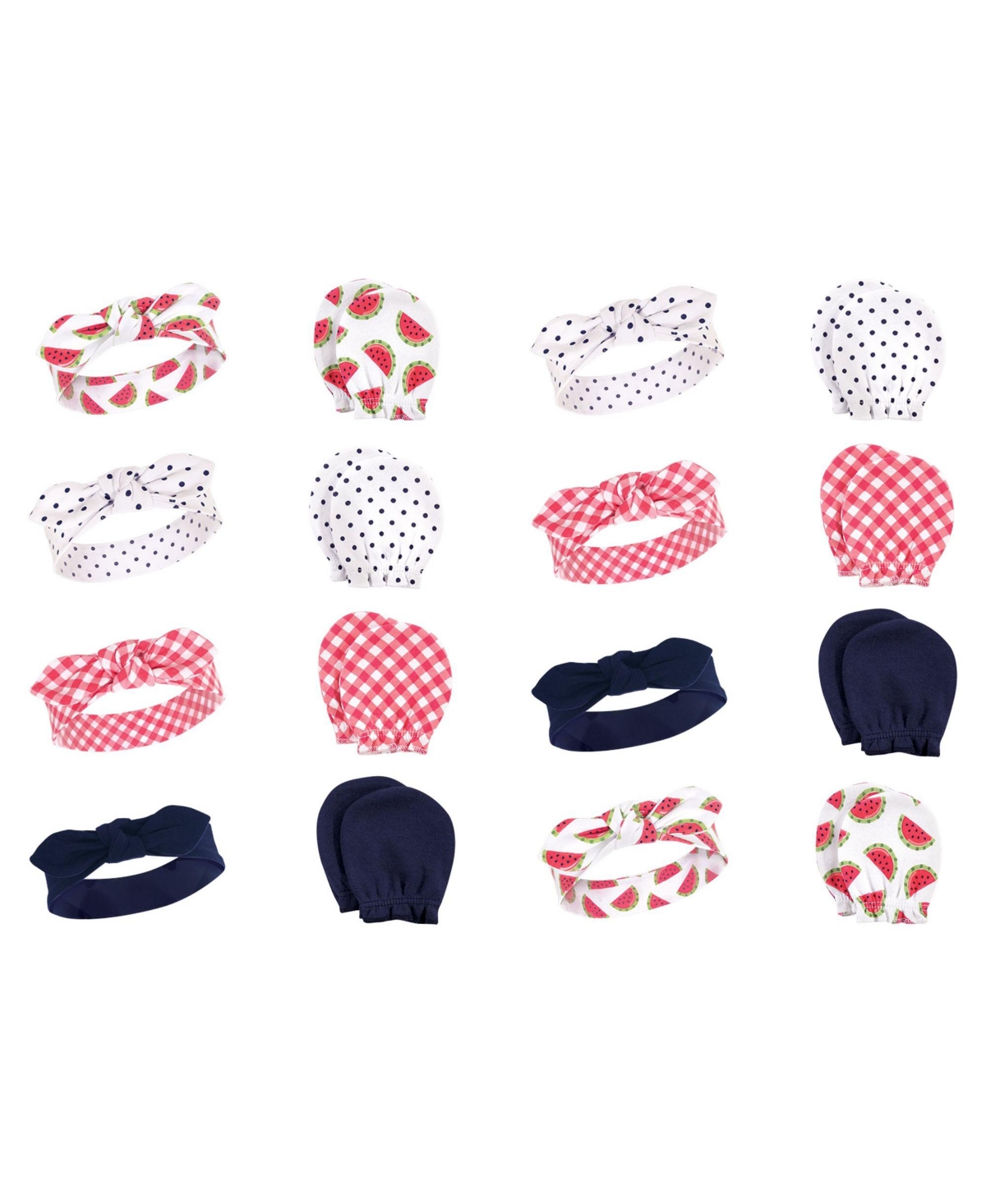 Click here for Hudson Baby Baby Girls Hudson 16Pc Headband and Sc... prices