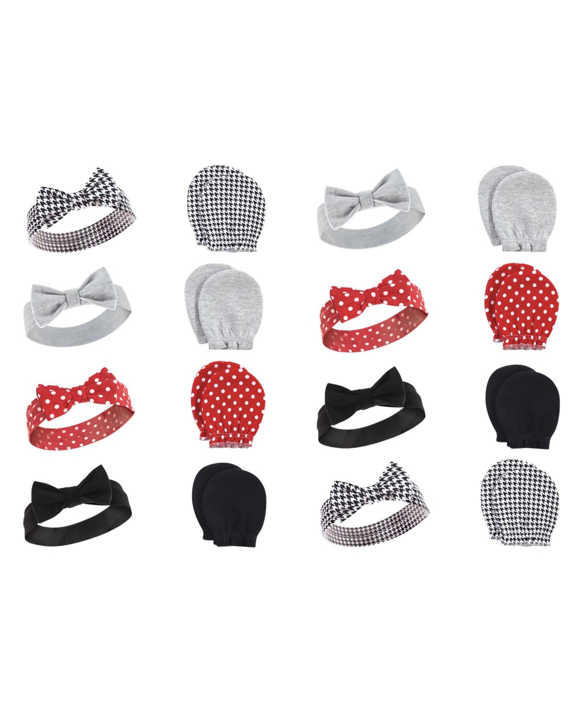 Click here for Hudson Baby Baby Girls Hudson 16Pc Headband and Sc... prices