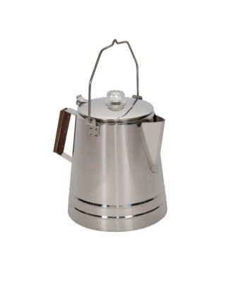 Stansport Stainless Steel Percolator Coffee Pot 28 Cups - Macy's