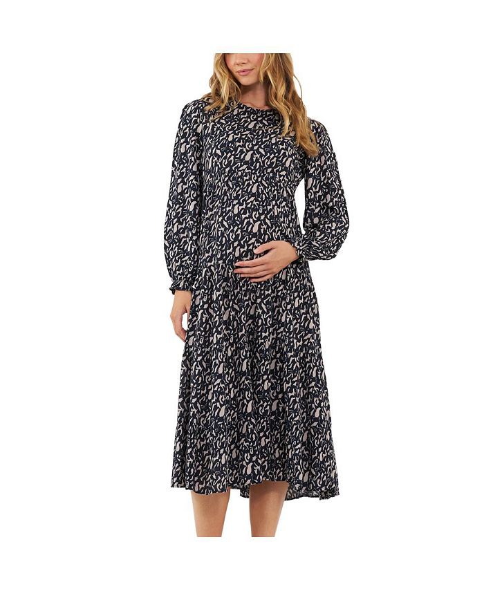 Ripe Maternity Maternity Izzie Tiered Dress - Macy's