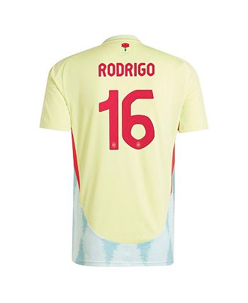 adidas Men's Rodrigo Yellow Spain National Team 2024 Away Replica ...