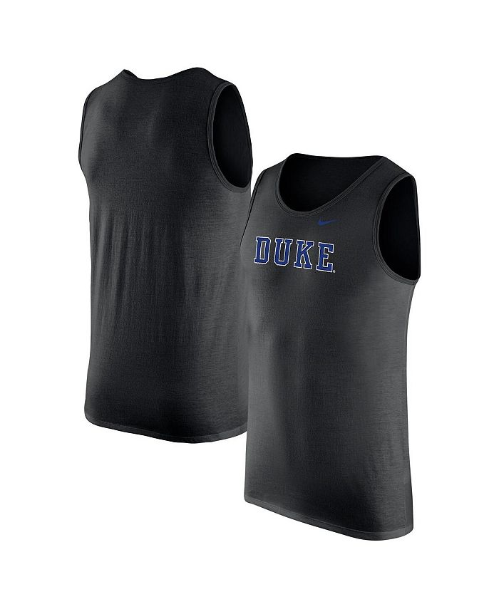 Nike Men's Black Duke Blue Devils Tank Top - Macy's