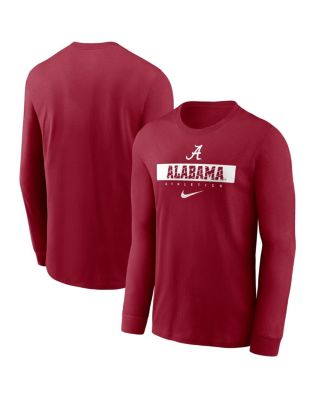 Nike Men's Alabama Crimson Tide 2024 Sideline Legend Performance Long ...