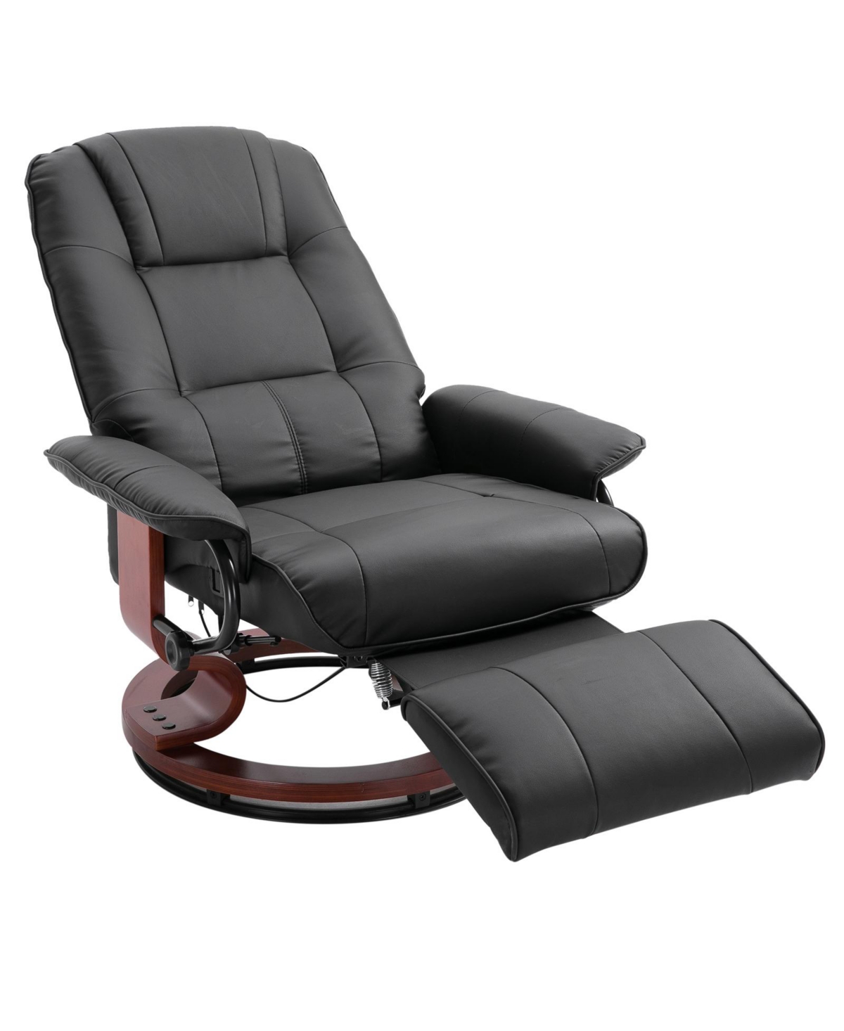 Click here for Homcom Pu Leather Manual Adjustable Recliner Swive... prices