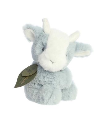 ebba Small Goat Kid Rattle Eco Eco-Friendly Baby Plush Toy Blue 6" - Macy's