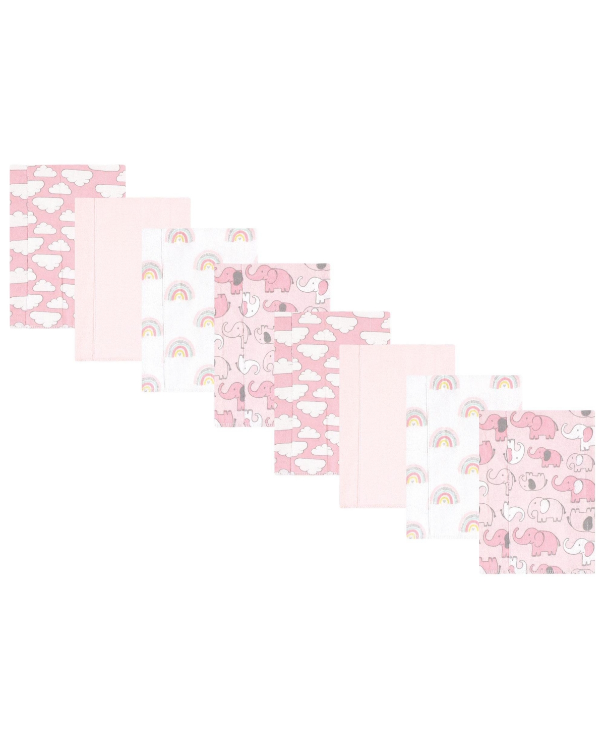 Click here for Hudson Baby Girls Gentle Cotton-Blend Flannel Burp... prices