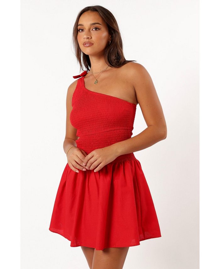 Petal and Pup Women's Allison One Shoulder Mini Dress - Macy's