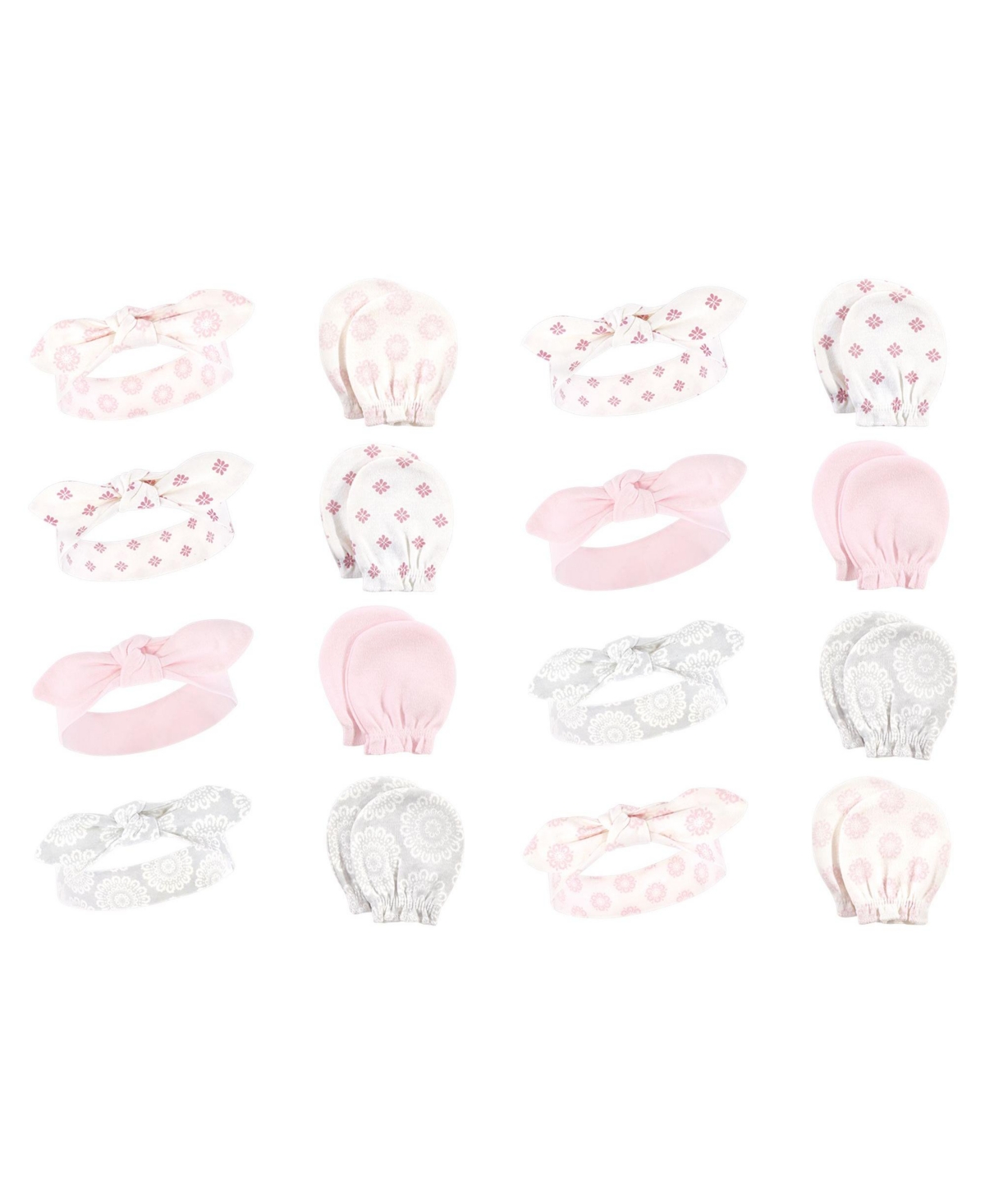 Click here for Hudson Baby Baby Girls Hudson 16Pc Headband and Sc... prices
