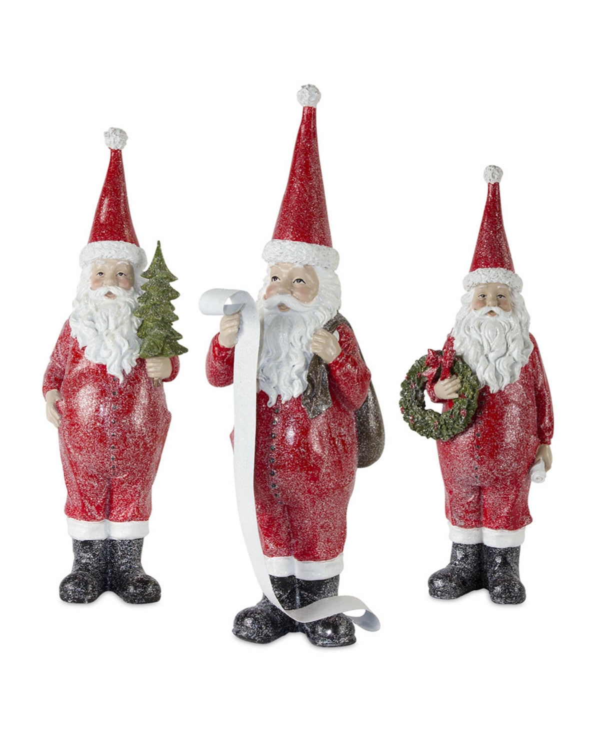 Click here for Slickblue Frosted Long John Santa With Pine And Li... prices