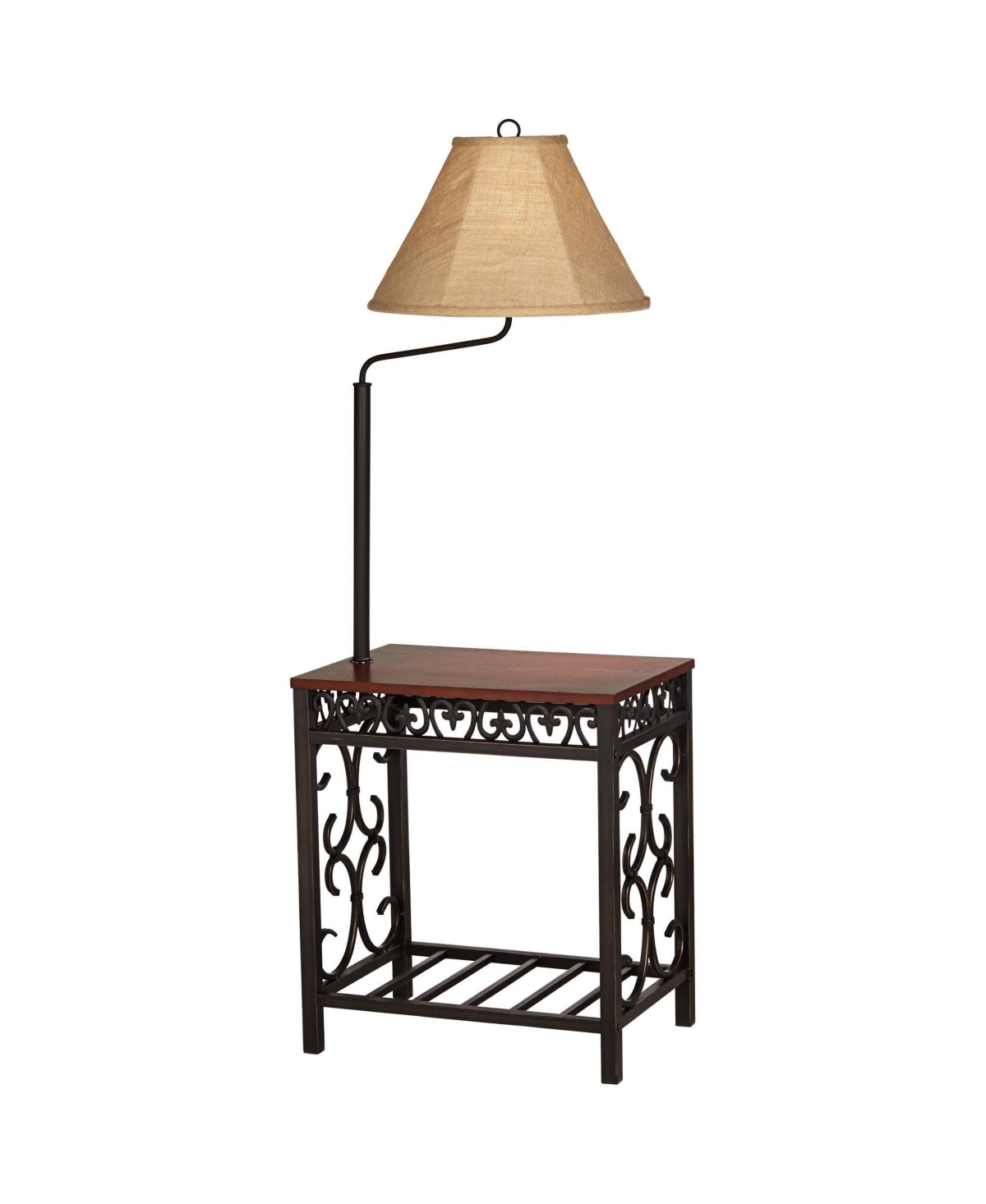 Click here for Regency Hill Travata Rustic Vintage Floor Lamp wit... prices