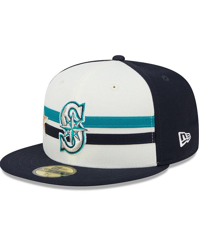 New Era Men's Cream/Navy Seattle Mariners 2024 MLB All-Star Game ...