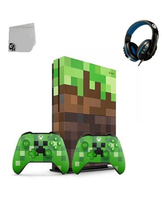 BOLT AXTION 23C-00001 Xbox One S Minecraft Limited Edition 1TB Console ...