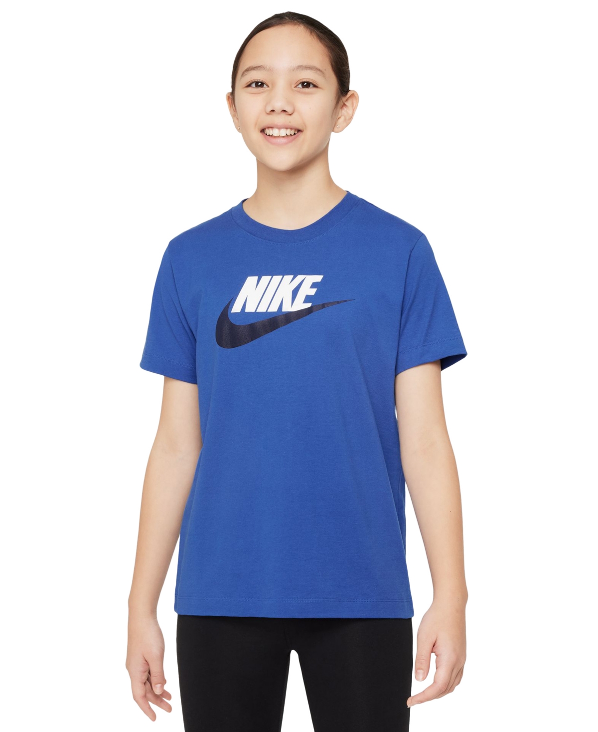 Click here for Nike Big Kids Sportswear Logo Graphic T-Shirt - Ga... prices