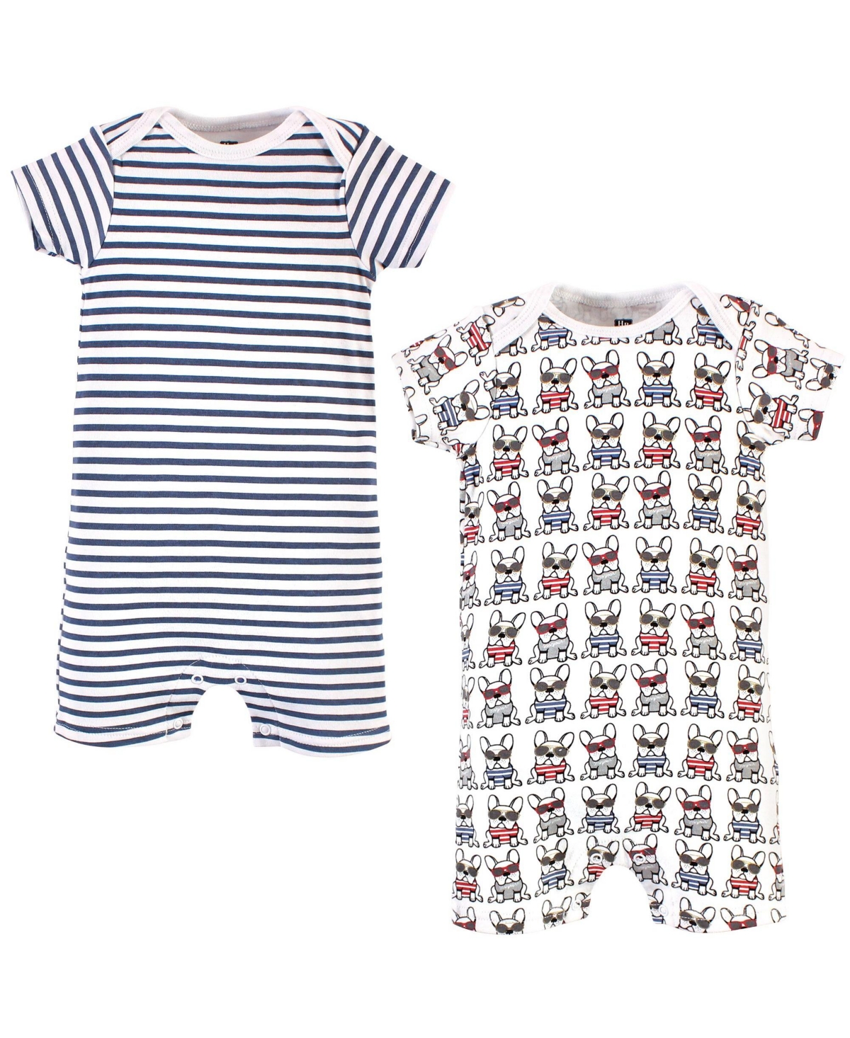 Click here for Hudson Baby Baby Boys Hudson Two-Piece Romper Coll... prices