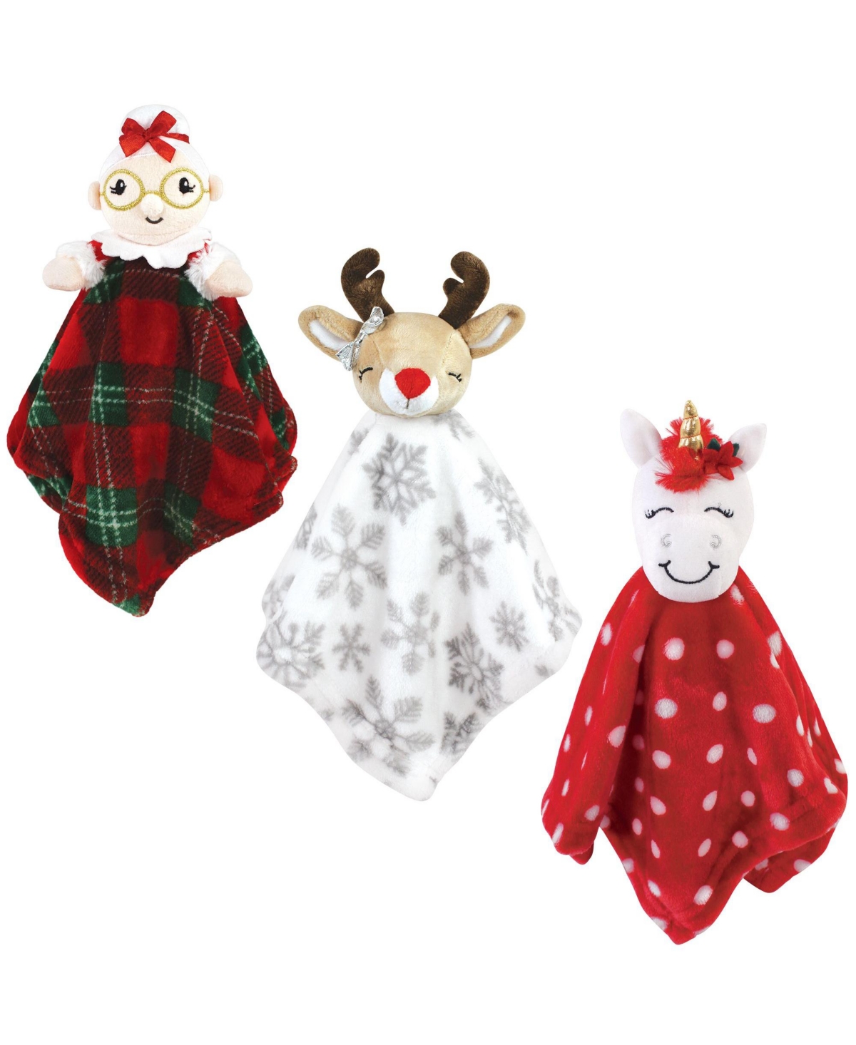 Click here for Hudson Baby Girls Animal Face Security Blanket  Bu... prices