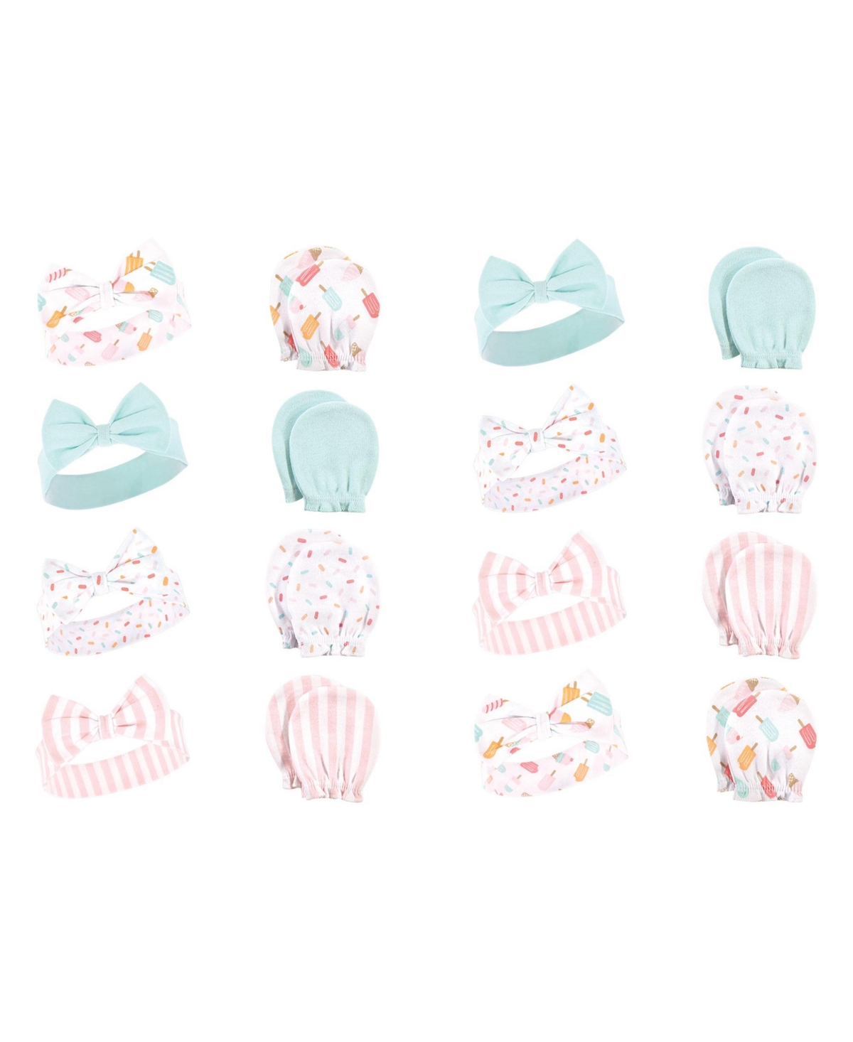 Click here for Hudson Baby Baby Girls Hudson 16Pc Headband and Sc... prices