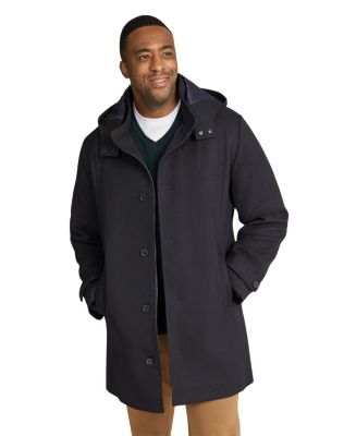 Johnny Bigg Big & Tall Nathan Hood Coat - Macy's