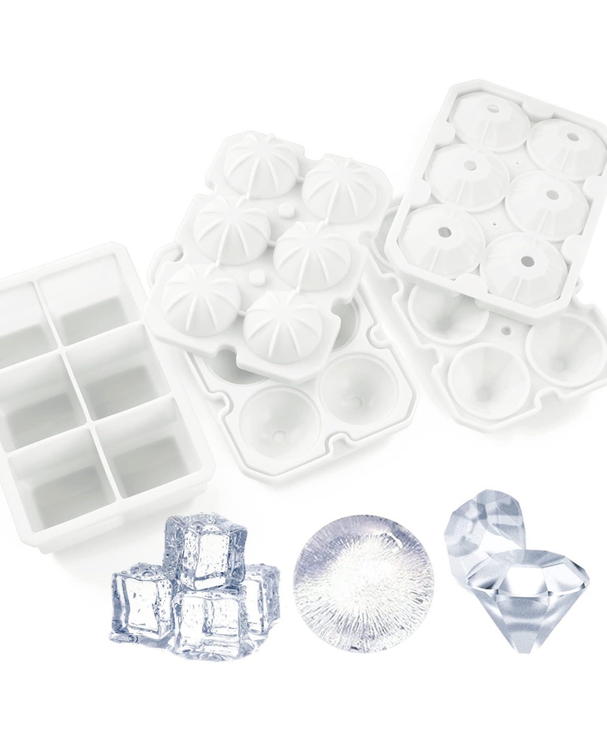 Click here for Cowin Large Ice Cube Tray Silicone Mold Food Grade... prices