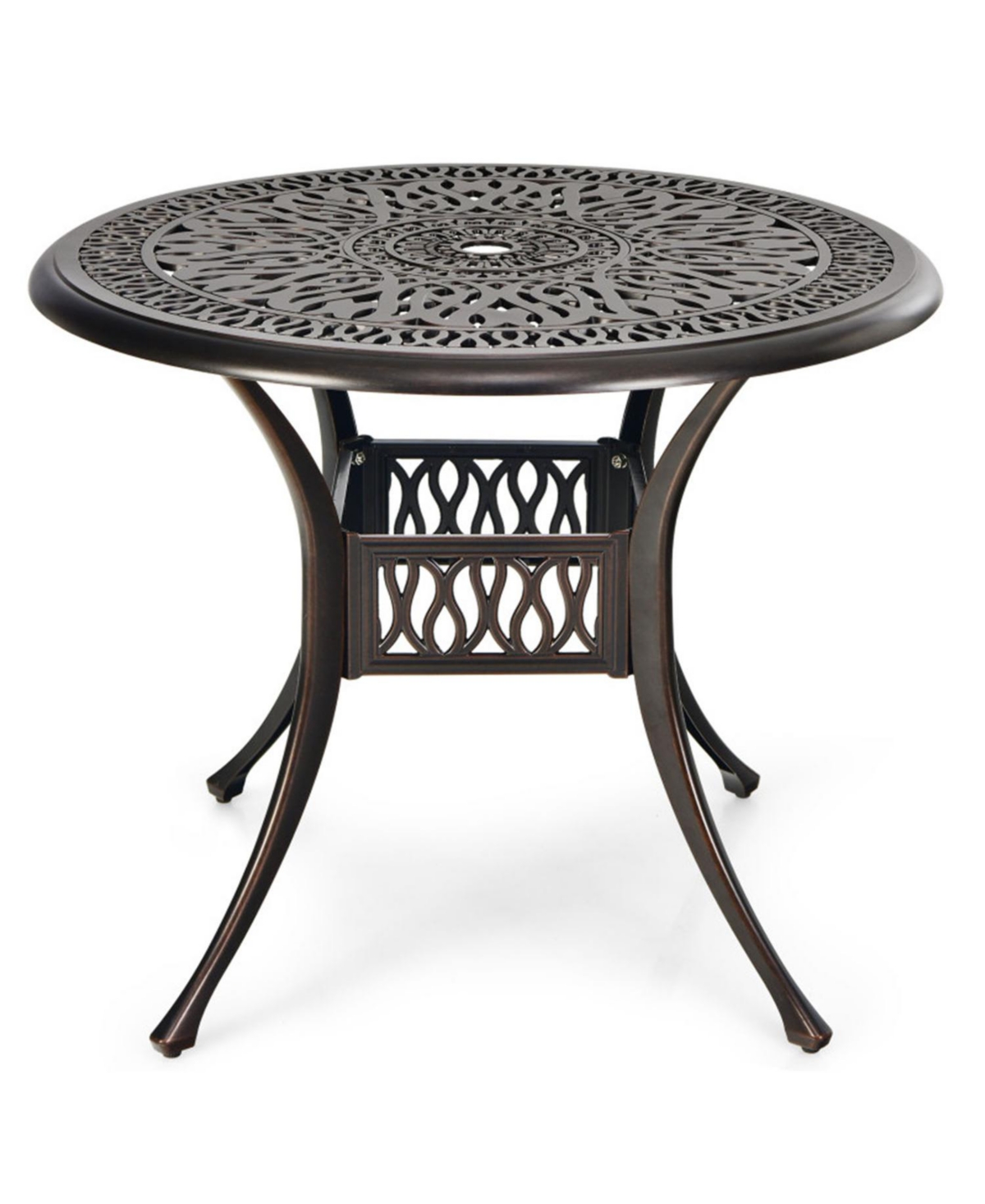 Click here for Sugift 36 Inch Patio Round Dining Bistro Table wit... prices