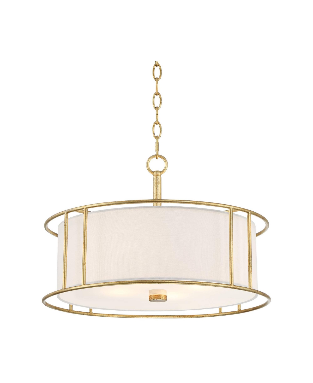 Click here for Kahna Painted Gold Pendant Chandelier 20 Wide Mode... prices