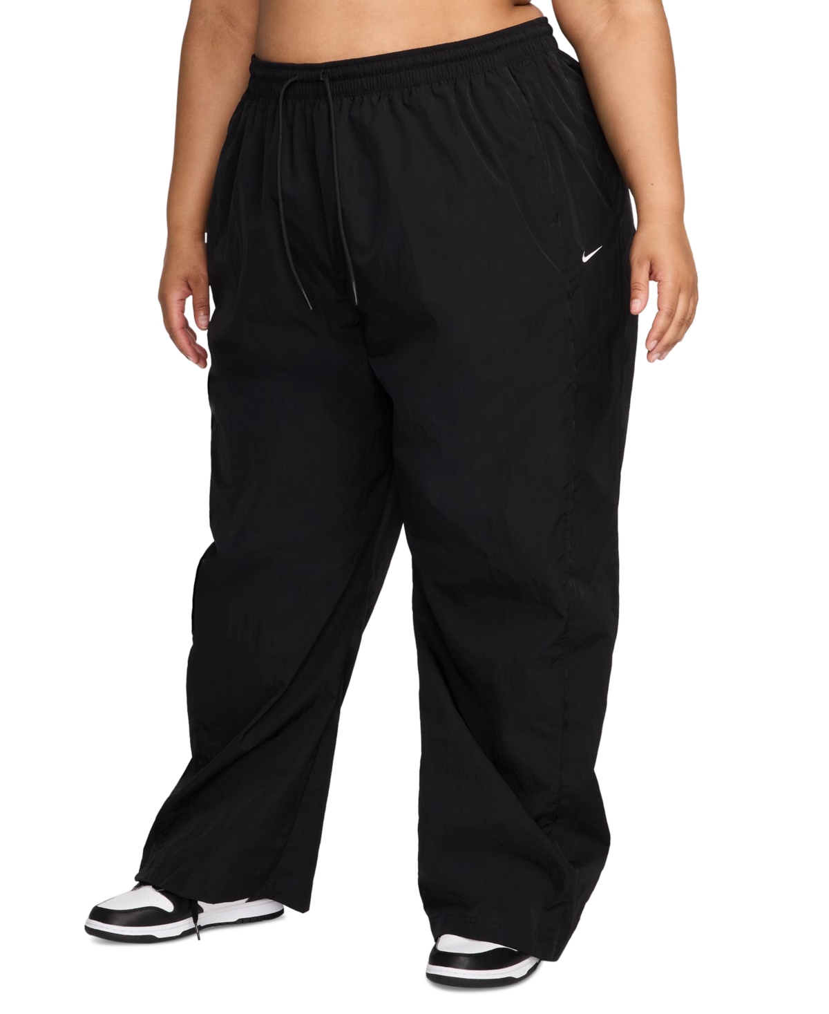 Click here for Nike Plus Size Windrunner High-Waist Woven Open-He... prices
