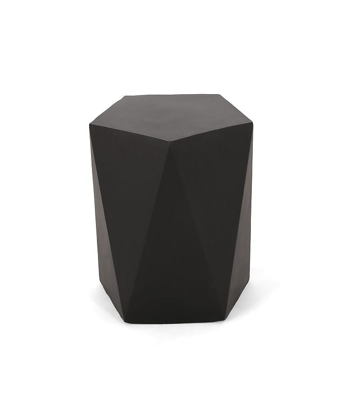 Simplie Fun Apollo Geometric Gem-Cut Side Table - Macy's