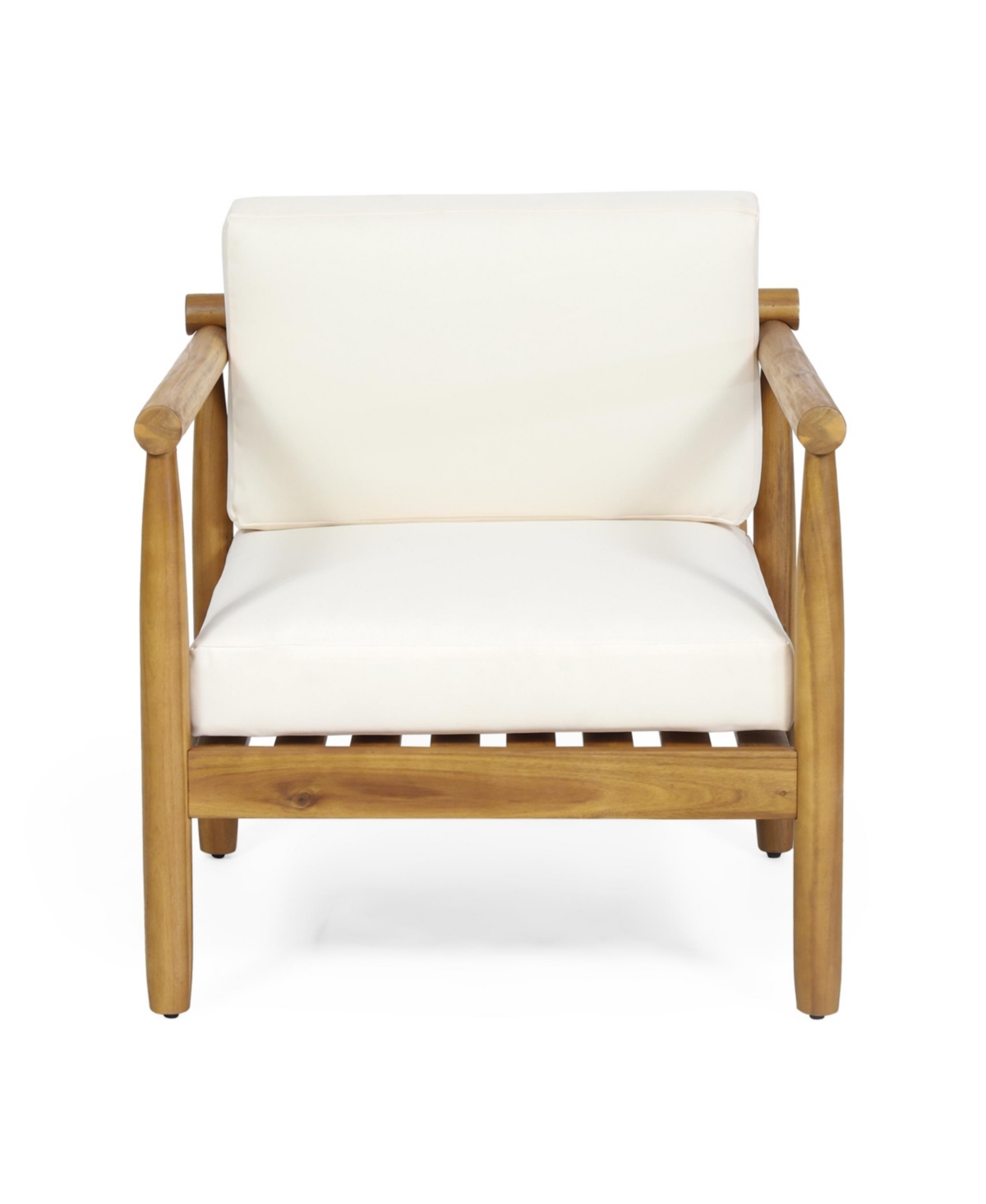 Click here for Simplie Fun Acacia Wood Club Chair With Water-Resi... prices