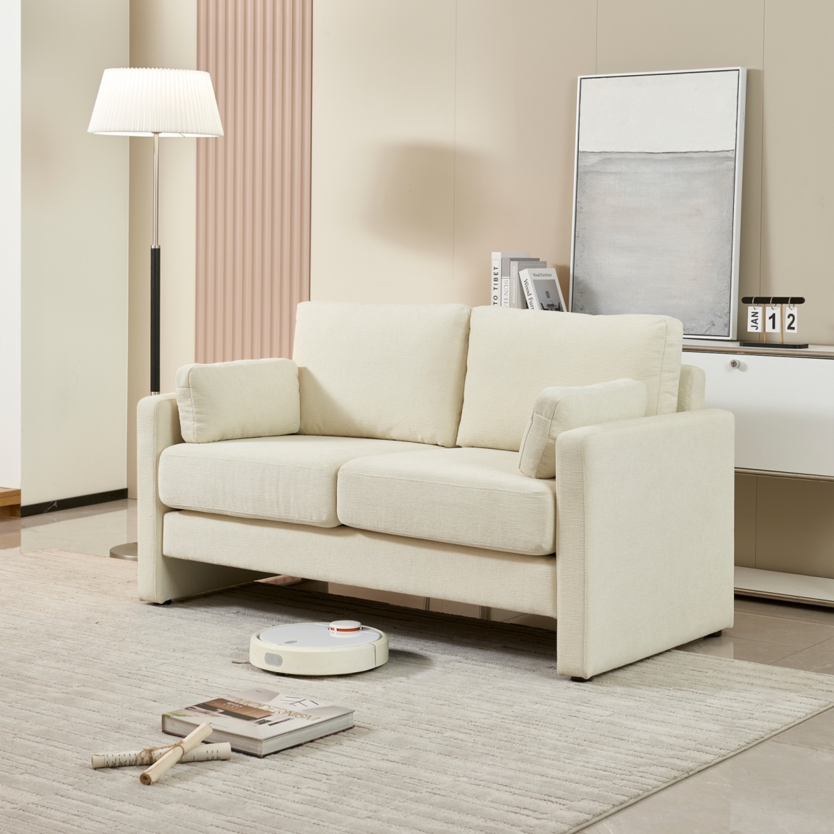 Click here for Streamdale Modern Chenille Loveseat Comfort  Style... prices