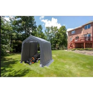 7x8FT Outdoor Storage Shed for Motorcycle, ATV, Tools, Grey - Macy's