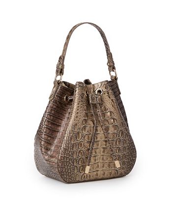 Brahmin Melinda Leather Bucket Bag - Macy's