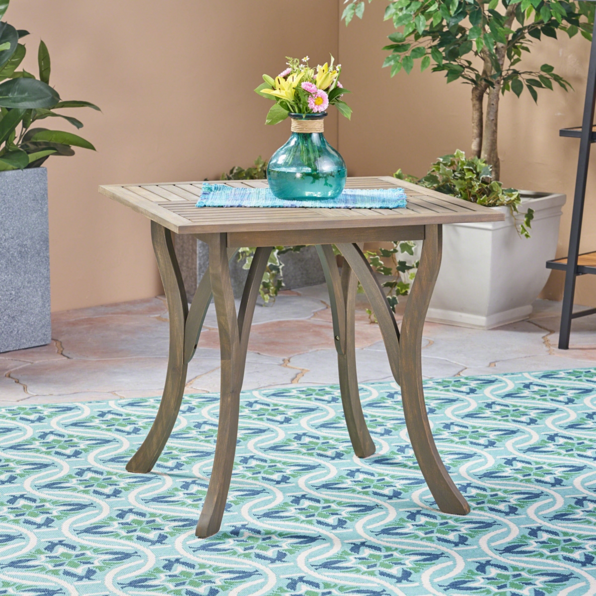 Click here for Streamdale 32" Square Acacia Wood Patio Table... prices