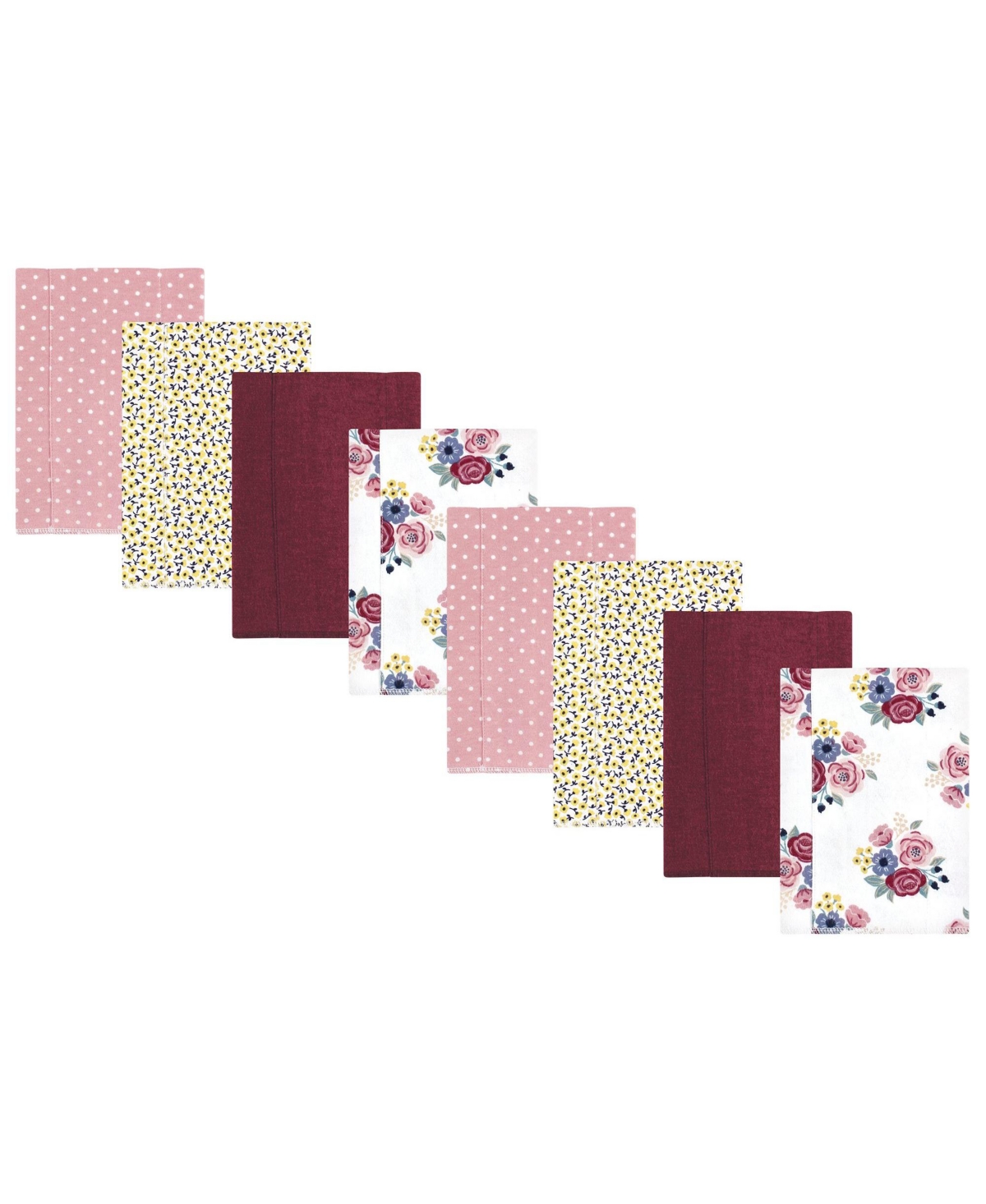 Click here for Hudson Baby Girls Gentle Cotton-Blend Flannel Burp... prices
