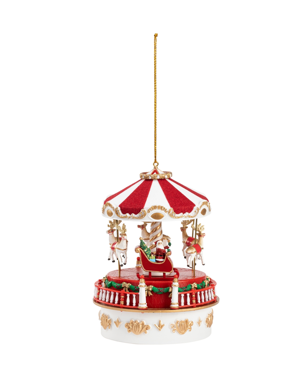 Click here for Mr. Christmas Mini Animated Musical Carousel - Mul... prices