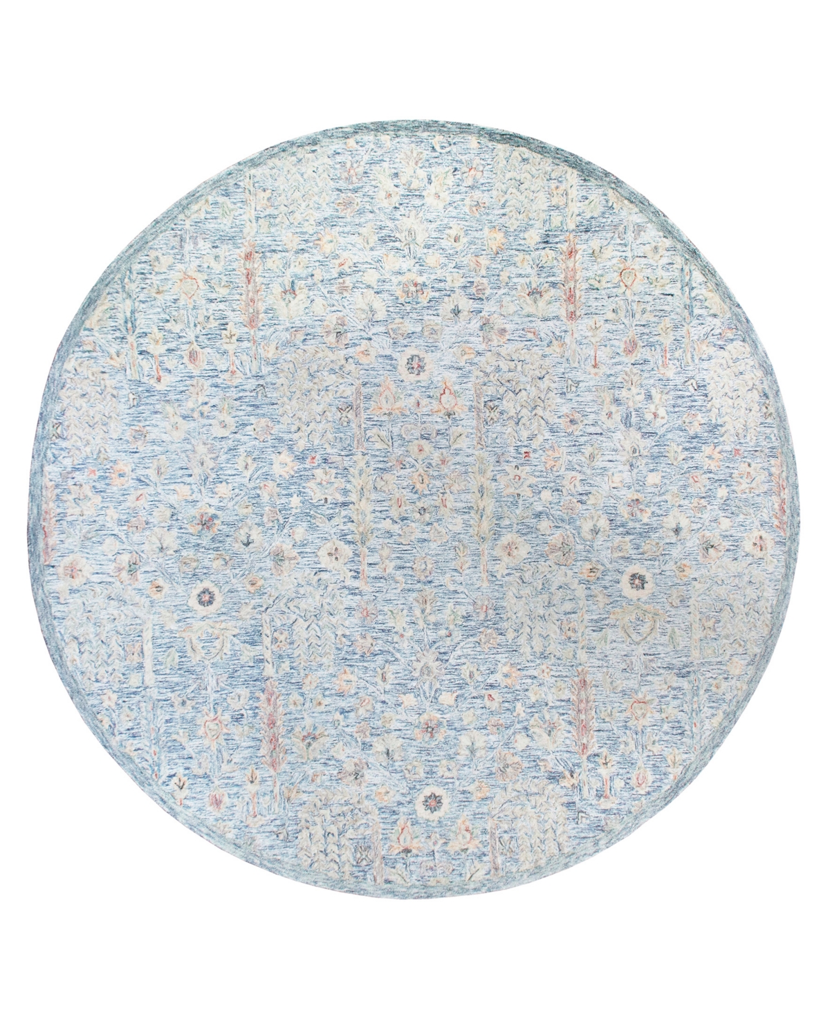 Lr Home Vintage Vinta-81922 Round Area Rug  86 x 86