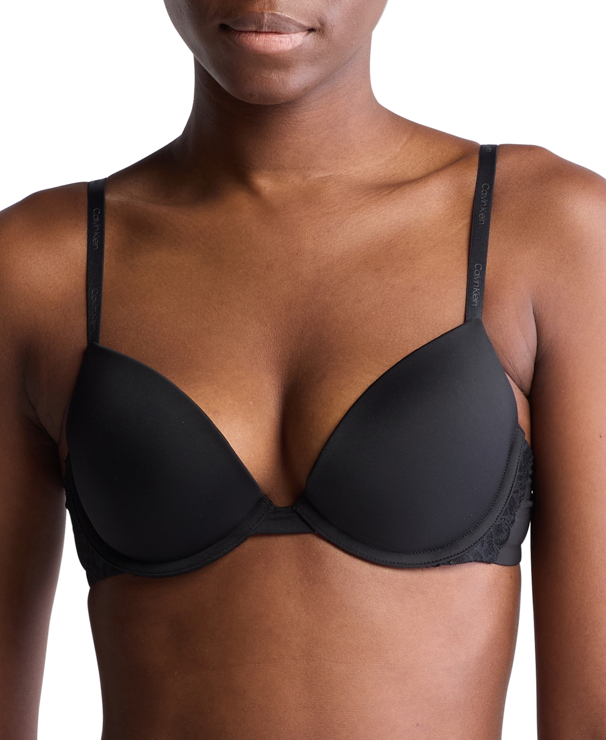 Click here for Calvin Klein Womens Soft Stretch Lace Push-Up Plun... prices