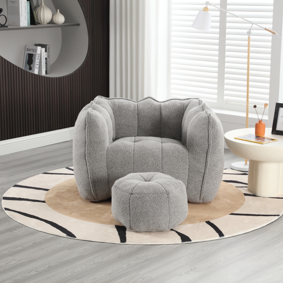 Click here for Simplie Fun Cozy Bean Bag Chair for Comfort and Re... prices