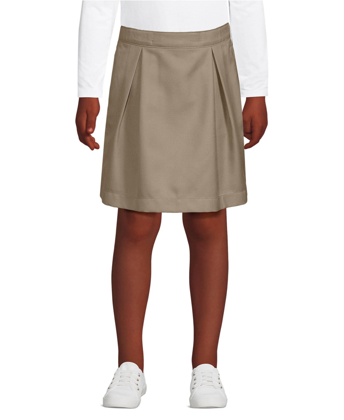 Click here for Lands End Big Girls School Uniform Solid Pleated S... prices