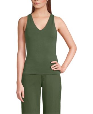 Lands' End Women's Slender Tank Top - Macy's