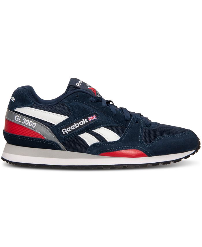 Reebok Men's GL 3000 Casual Sneakers from Finish Line - Macy's