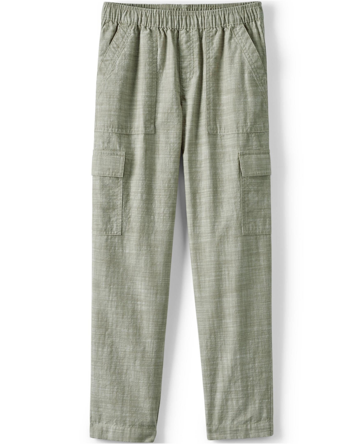 Click here for Lands End Girls Woven Pull On Utility Cargo Pants... prices