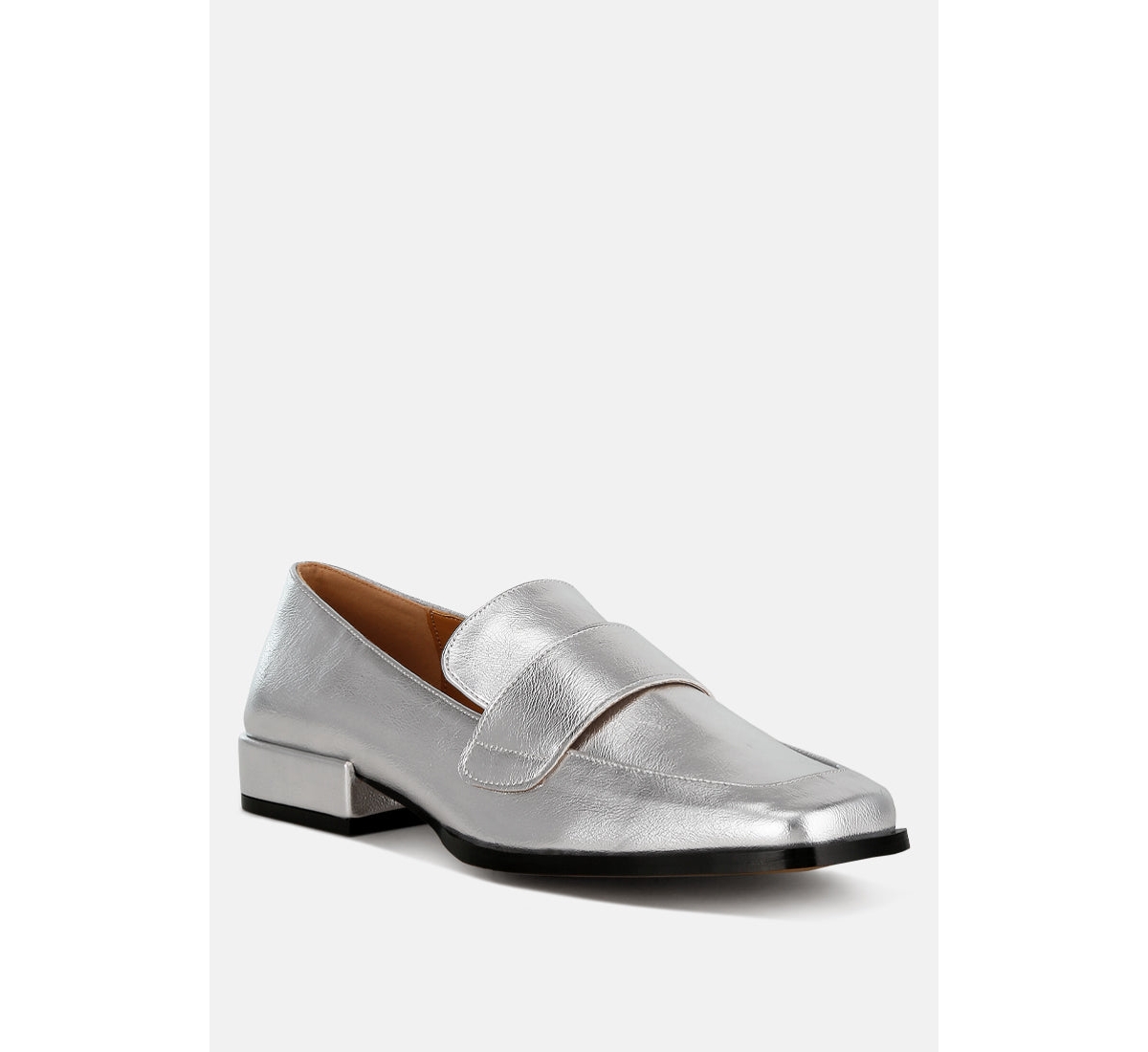 Click here for Jongs Metallic Penny Loafers - Silver prices