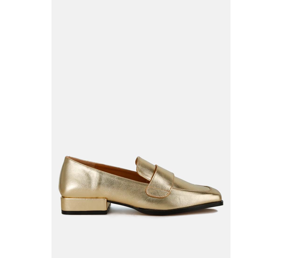 Click here for Jongs Metallic Penny Loafers - Gold prices
