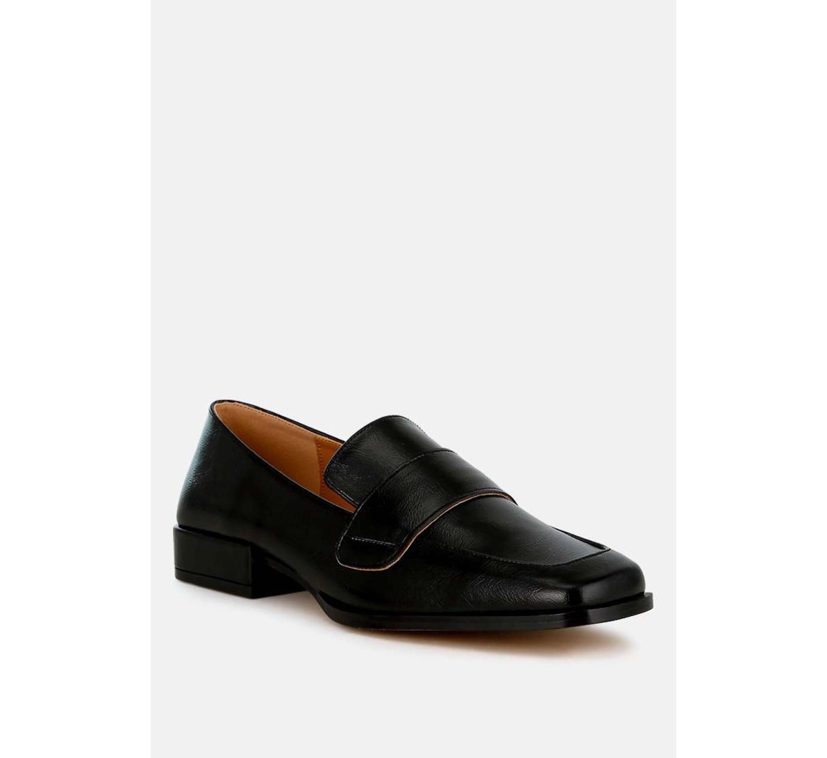 Click here for Jongs Metallic Penny Loafers - Black prices