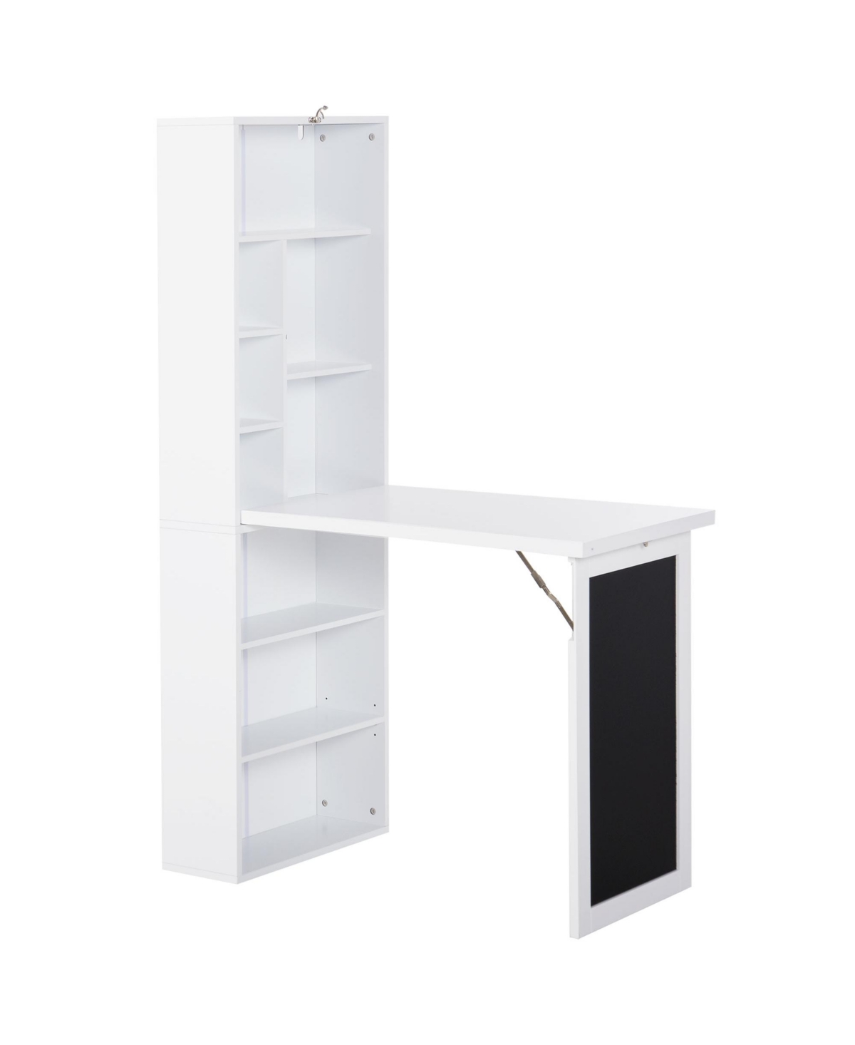 Click here for Homcom Convertible Desk with board & Shelf Multi-F... prices